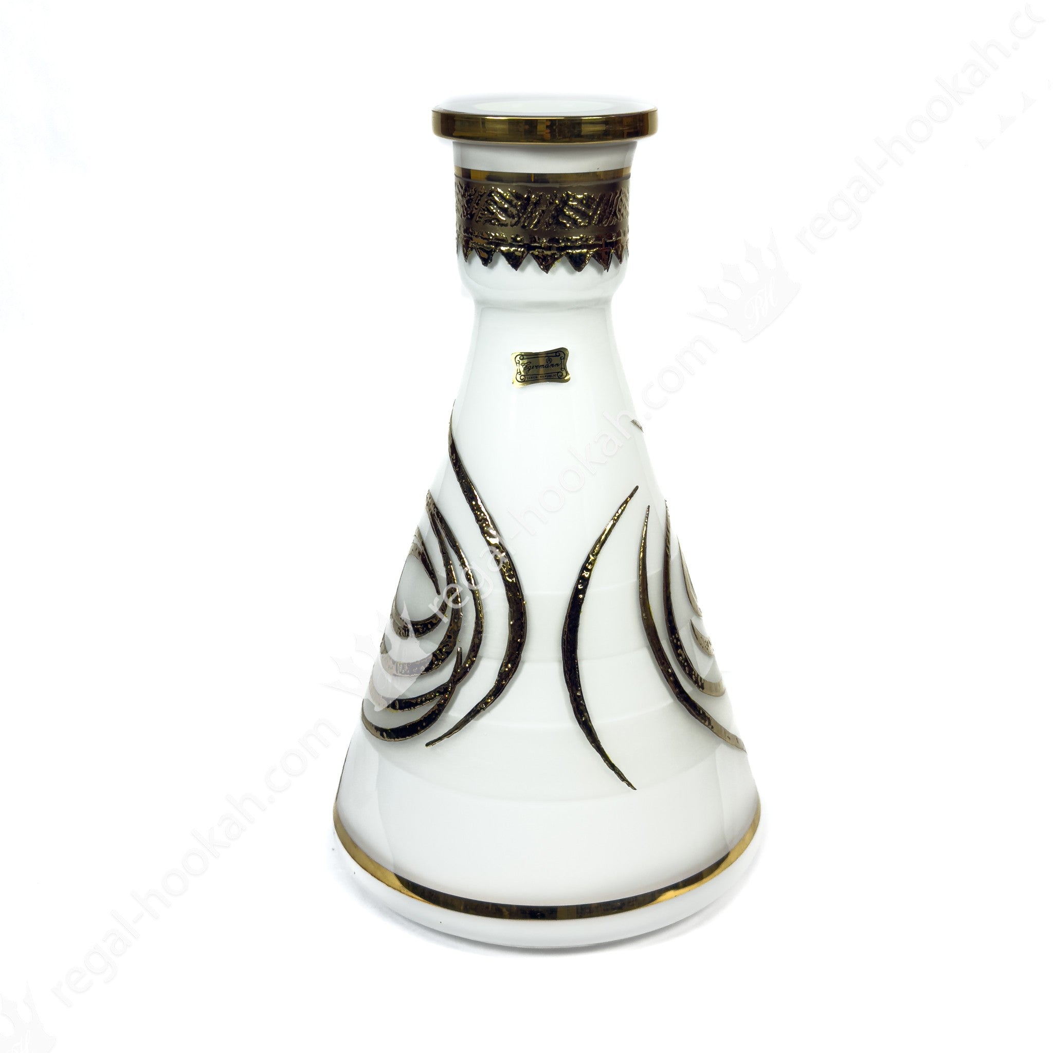 Base Eggerman Galaxy White Gold – Regal Hookah